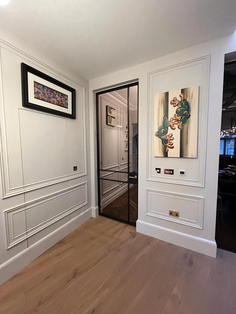 OC Slimline Double Sliding Door | Steel Internal Door Ireland | TDS