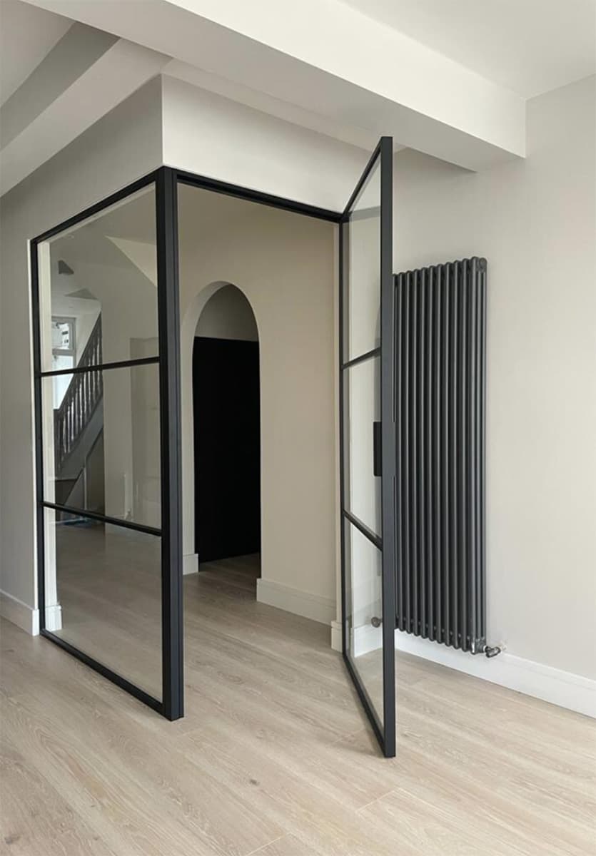 OC Slimline Double Sliding Door | Steel Internal Door Ireland | TDS
